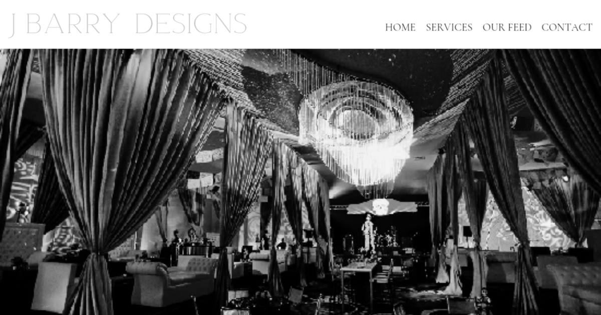 J Barry Designs Website